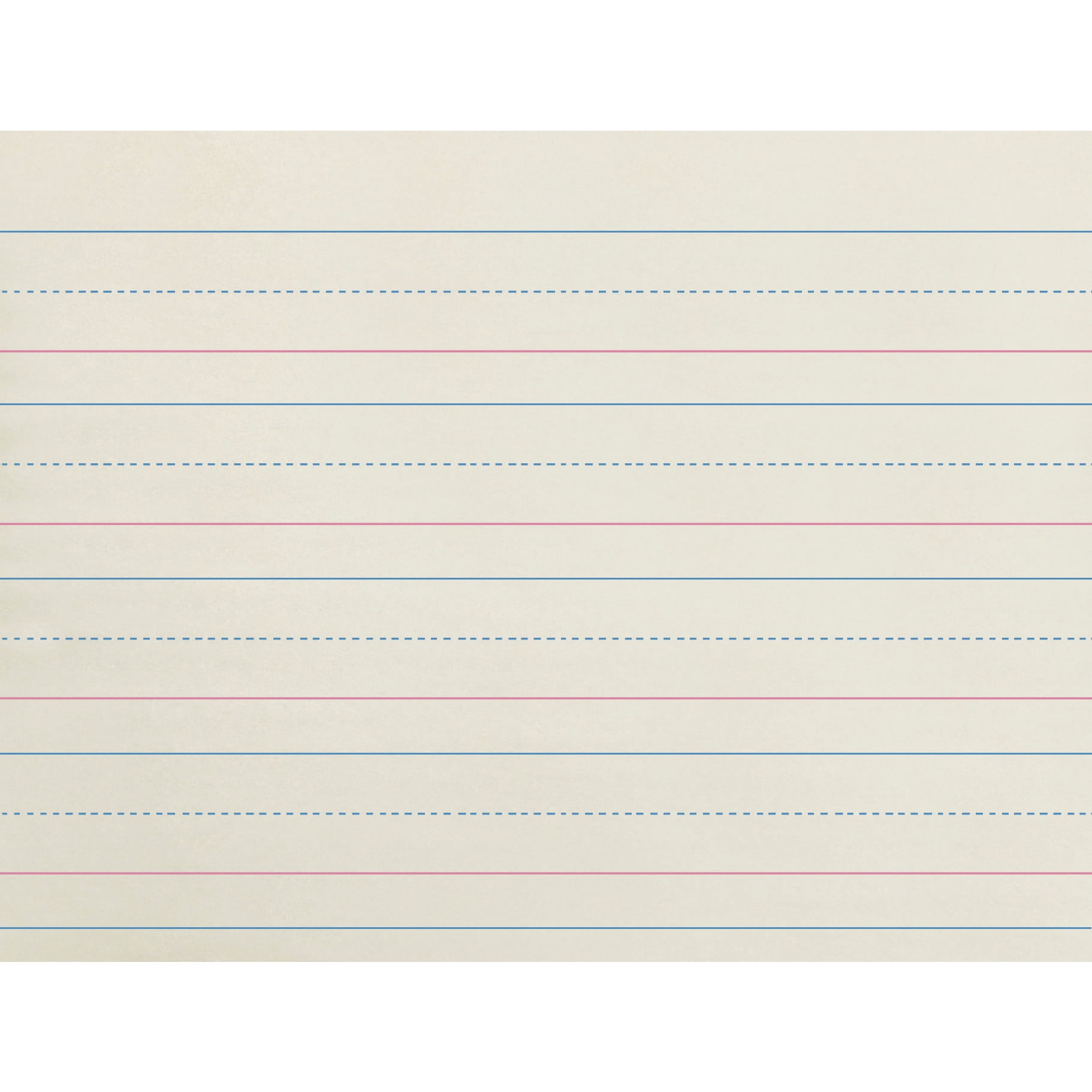 School Smart Kindergarten Lined Writing Practice Paper, 10-1/2 x 8 ...