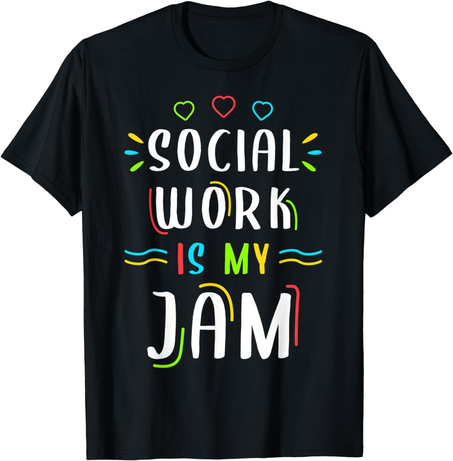 School Social Work Month Social Work Is My Jam T-Shirt - Walmart.com