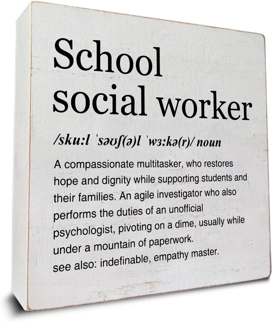 School Social Worker Office Decor School Social Worker Definition Art ...