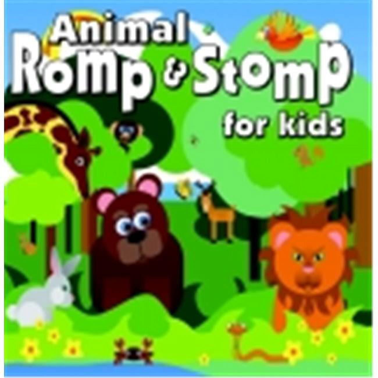 School Specialty Animal Romp And Stomp For Kids Music CD - 29 Min ...