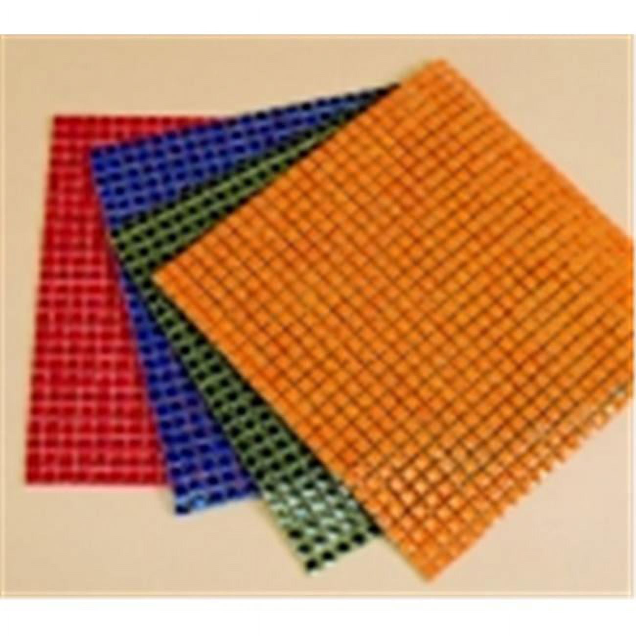 School Specialty Ceramic Solid Square Mosaic Tile Color Sheet - 12 x 12 ...