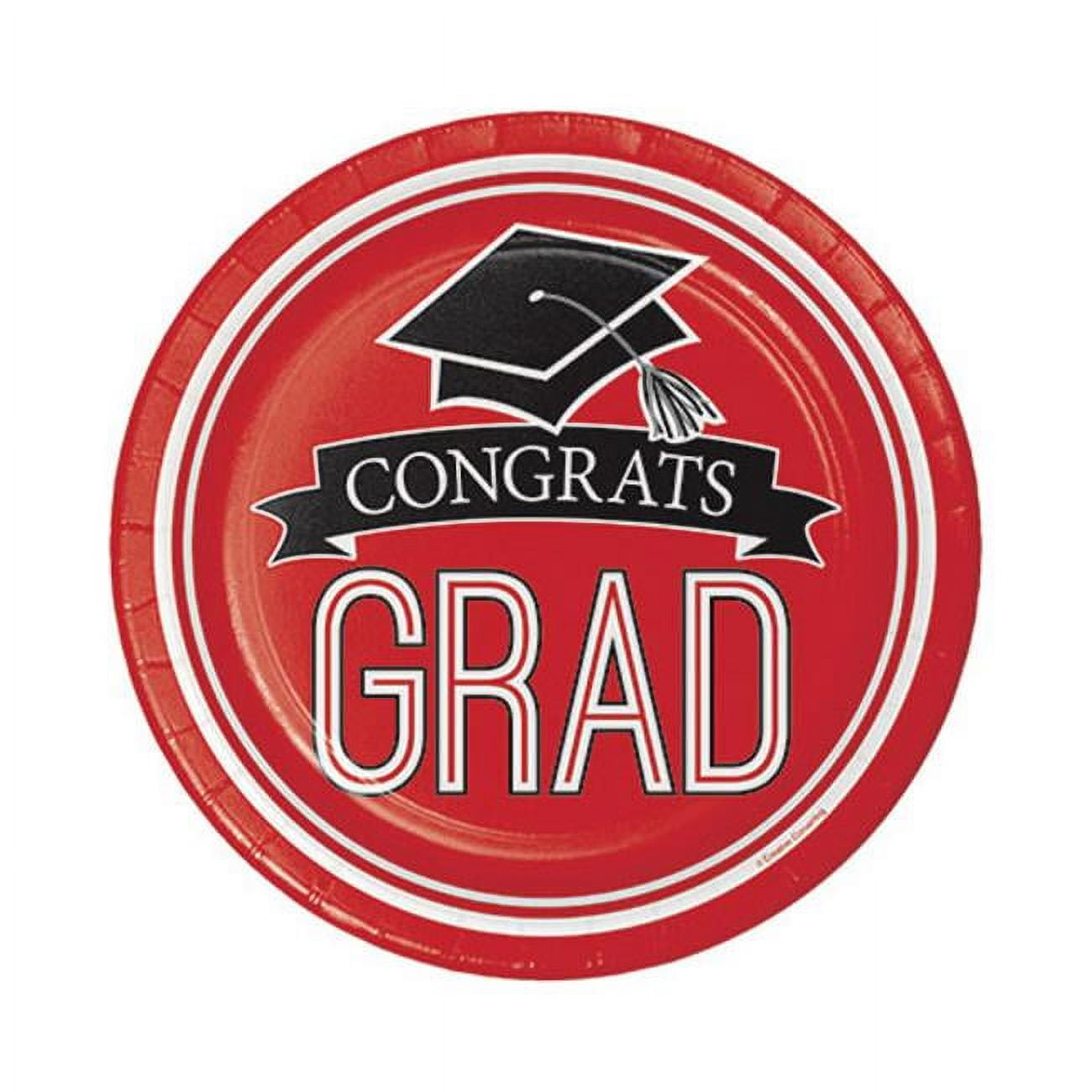 School Spirit Red Paper Plates, 18pk - Walmart.com