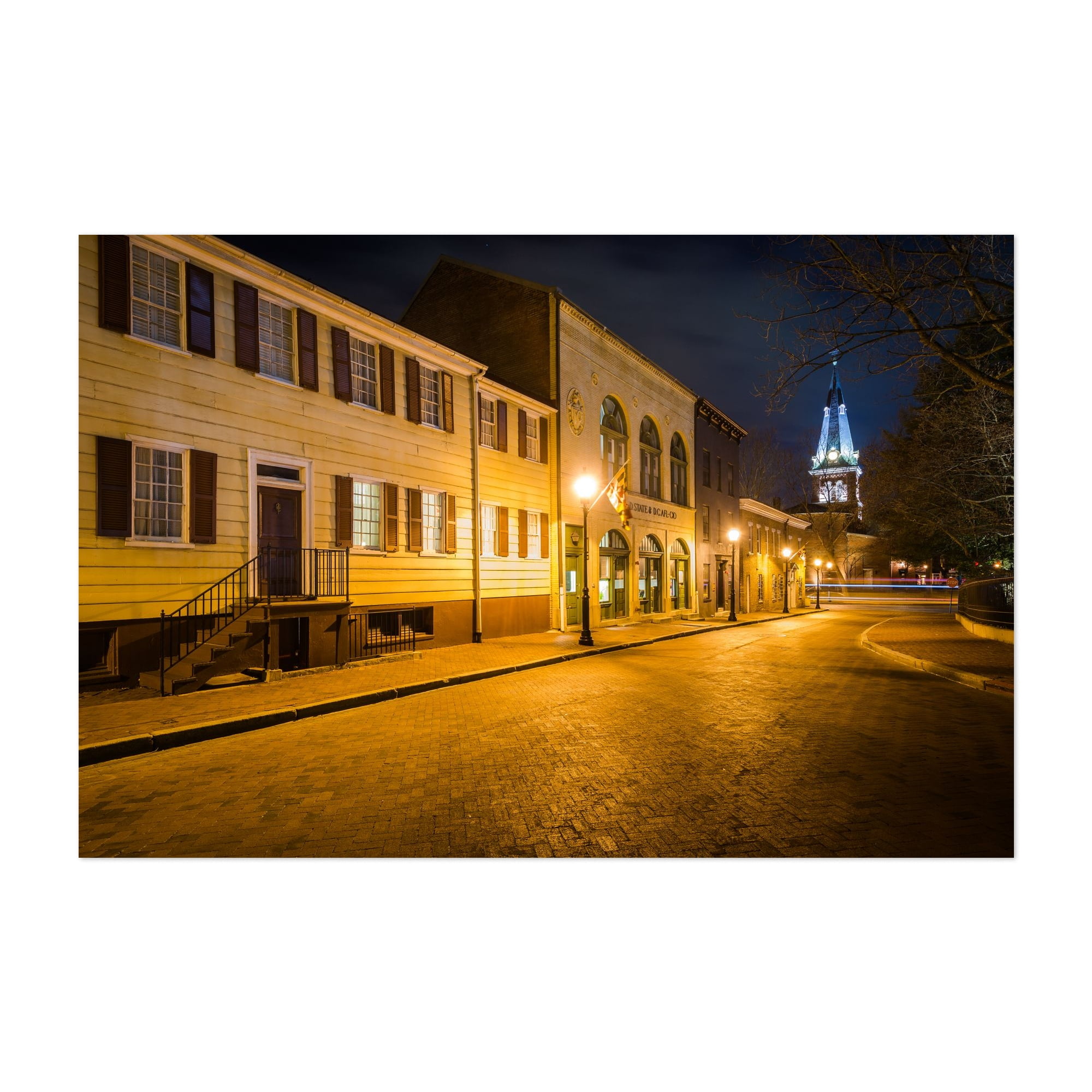 School Street - Annapolis Maryland Photography Nightlife Architecture Street Photography City ...