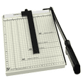 School Supplies - 12" Paper Cutter for Cardstock, A4 Stack Guillotine ...
