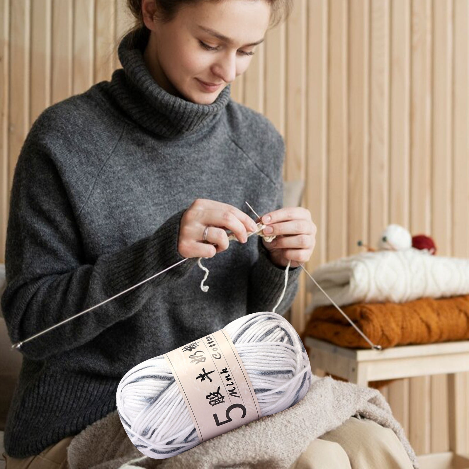 School Supplies ABPWLY Five Strands of Cotton Thread Milk Cotton ...