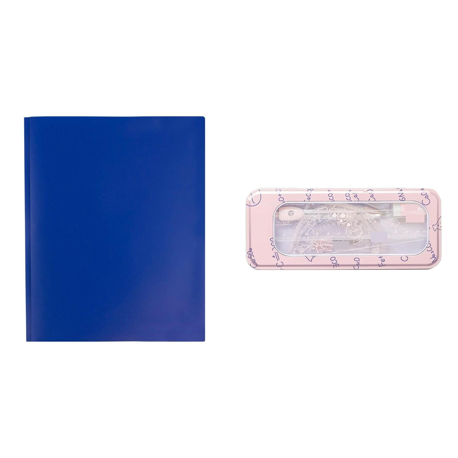 School Supplies File Folder Dunwell Colored Plastic Folder With Pockets ...