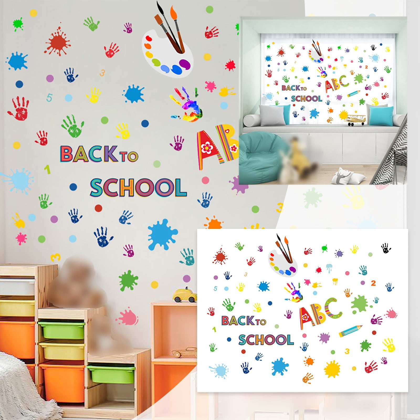 School Supplies, Homecoming Back To School School Season Stickers PVC ...
