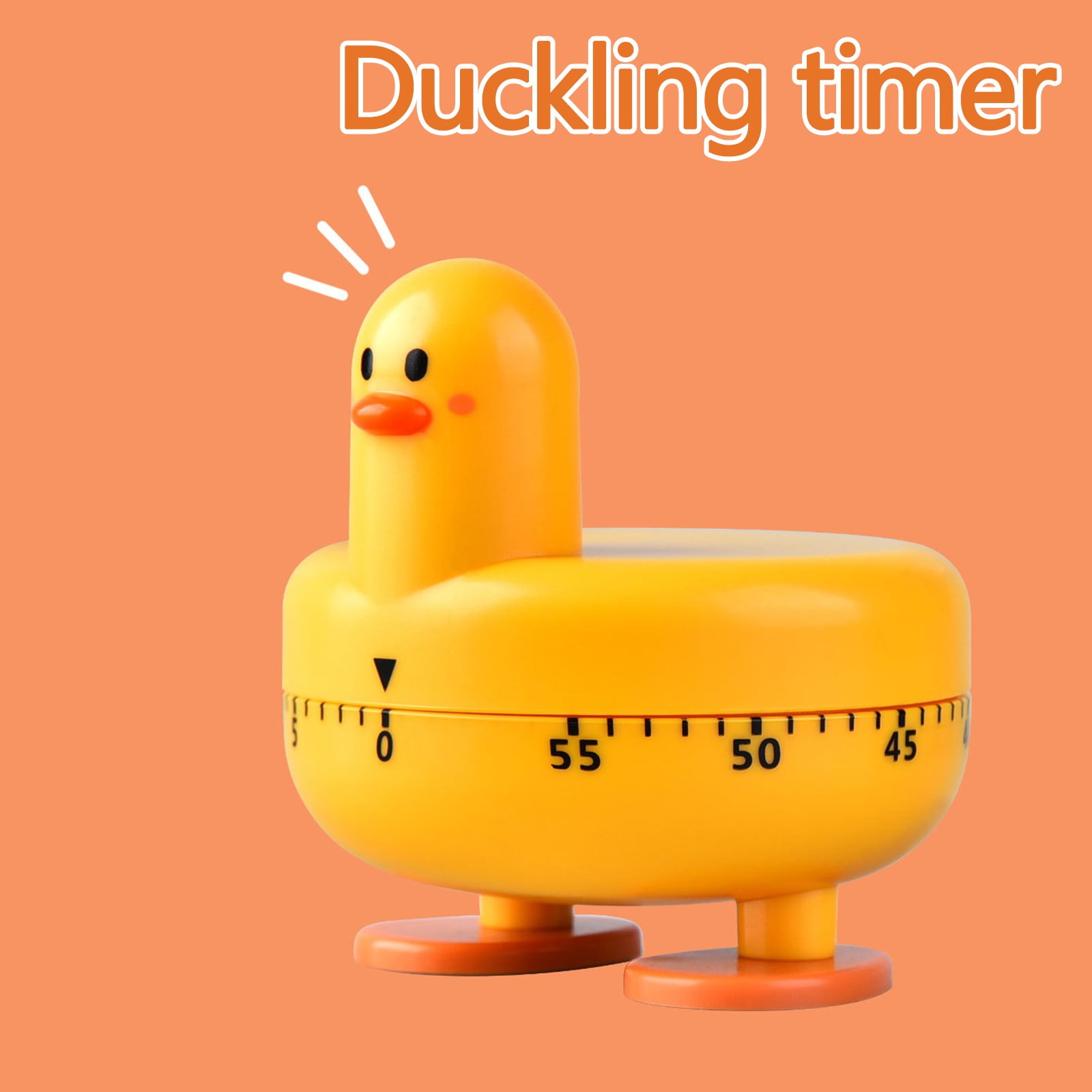 School Supplies Stainless Steel Mechanical Duck Kitchen Timer, 60 ...