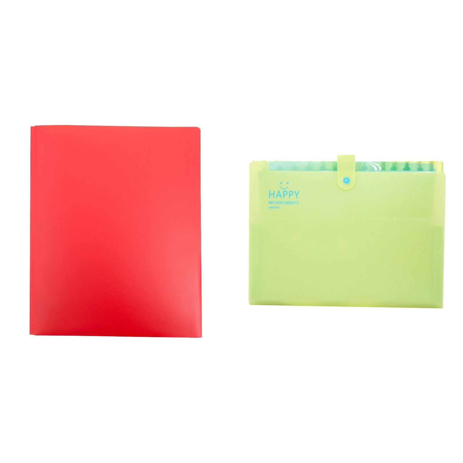 School Supplies Office Supplies Dunwell Colored Plastic Folder With ...