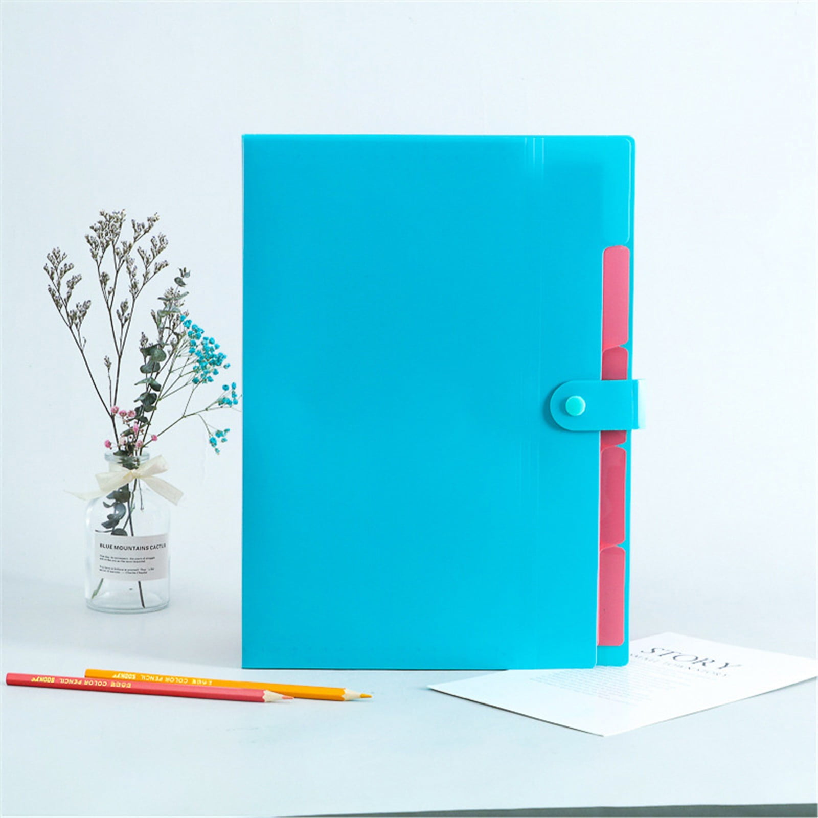 Office Supplies Folder Accordion Document Organizer Letter A4 Paper ...