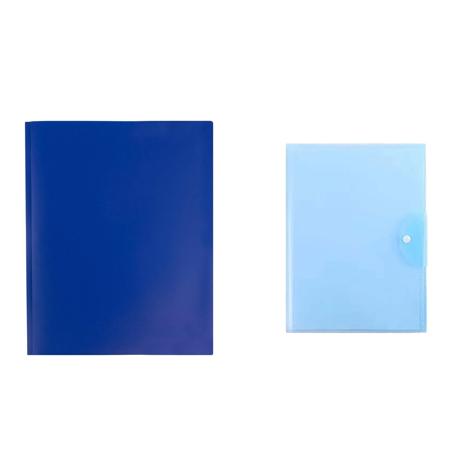 School Supplies Stationery Bag Dunwell Colored Plastic Folder With ...