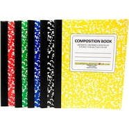 BAZIC Stripes Composition Notebook, College Ruled 100 Sheet, Assorted ...