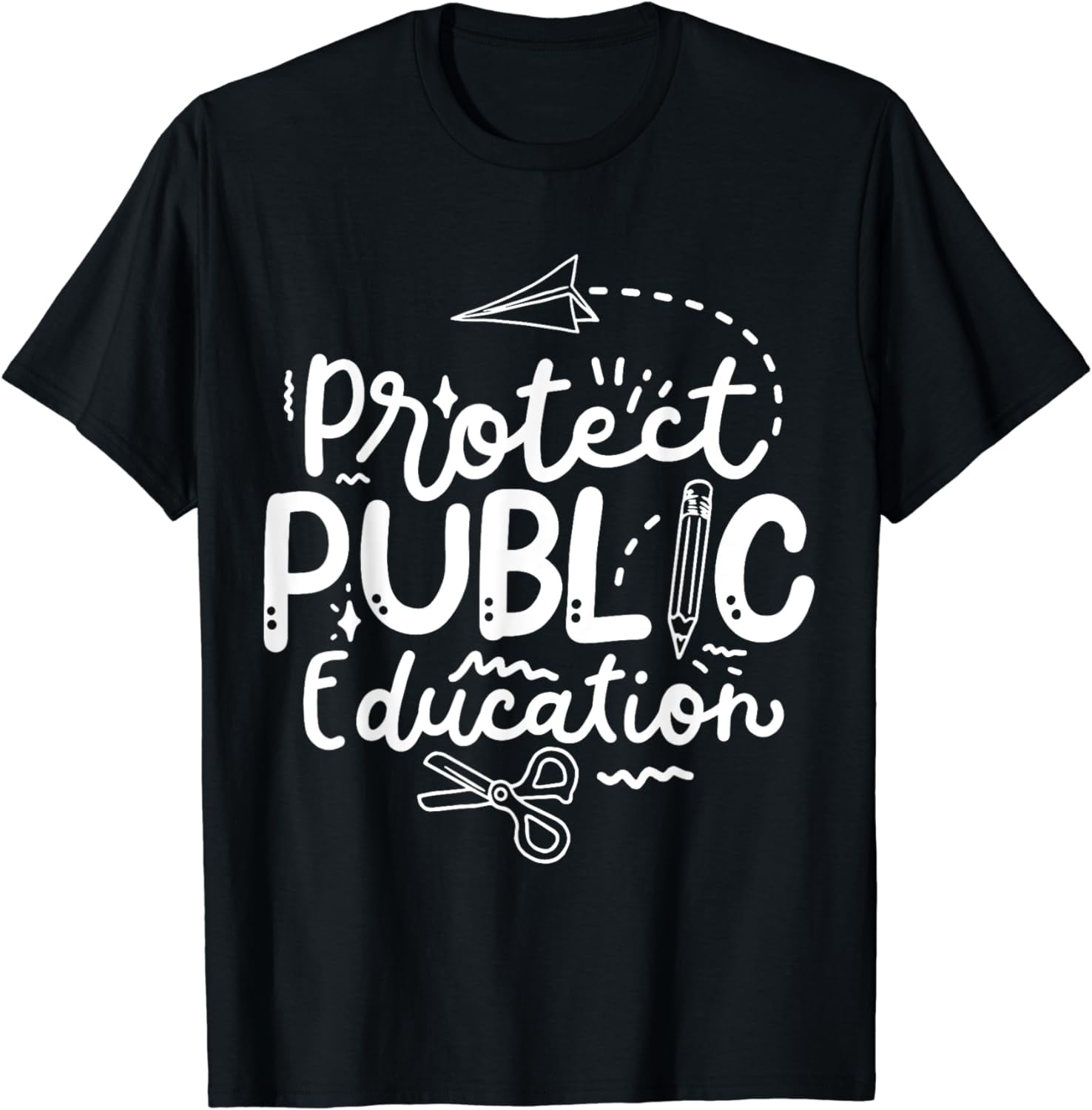 School Teacher Student Learning Protect Public Education T-Shirt ...