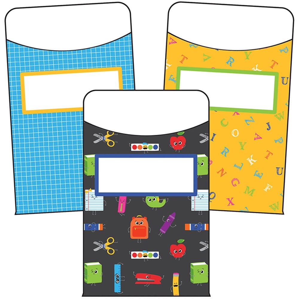 School Tools Library Pockets - Walmart.com