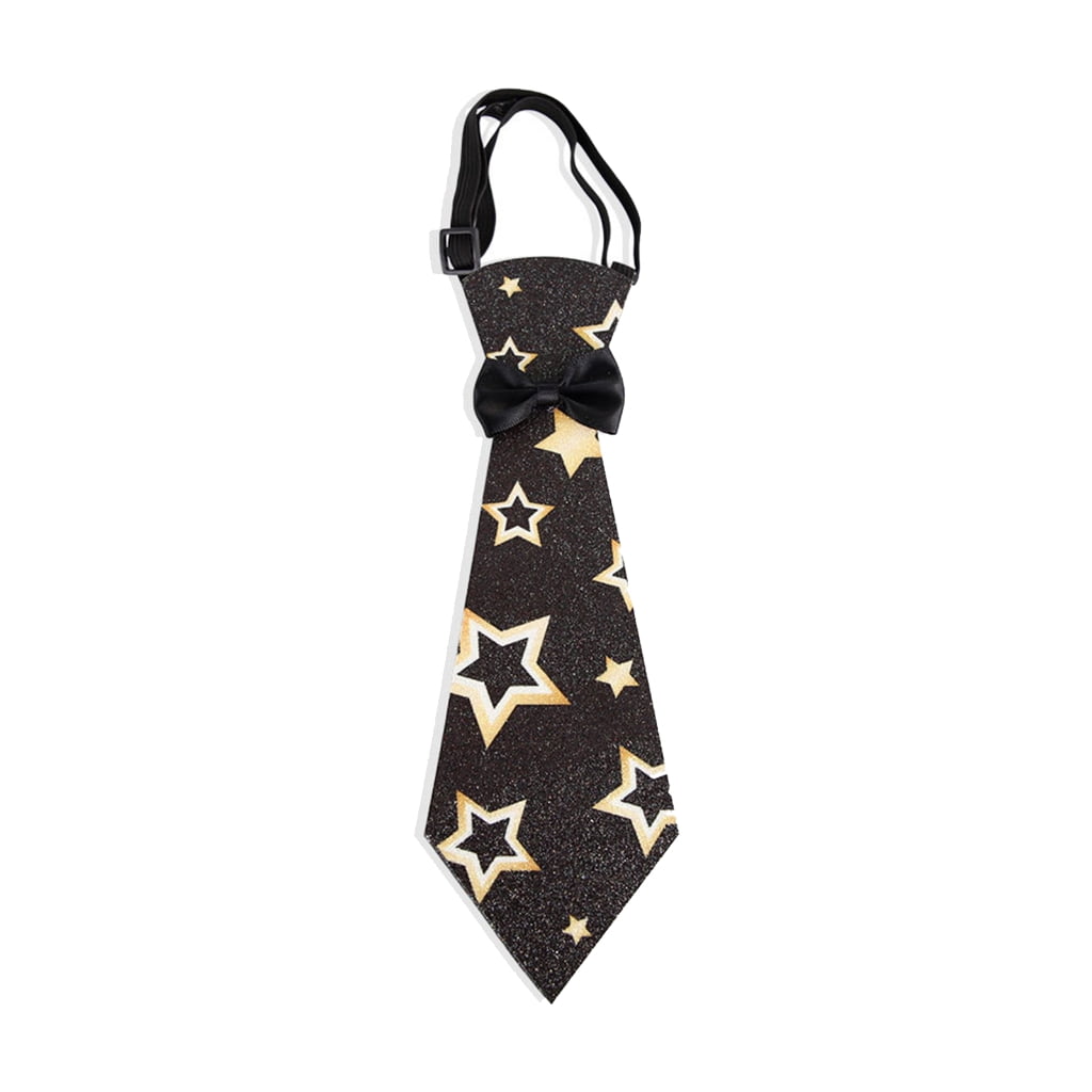 School Uniform Tie for Boy Girls Kids Graduation Hat Printed Pretied ...