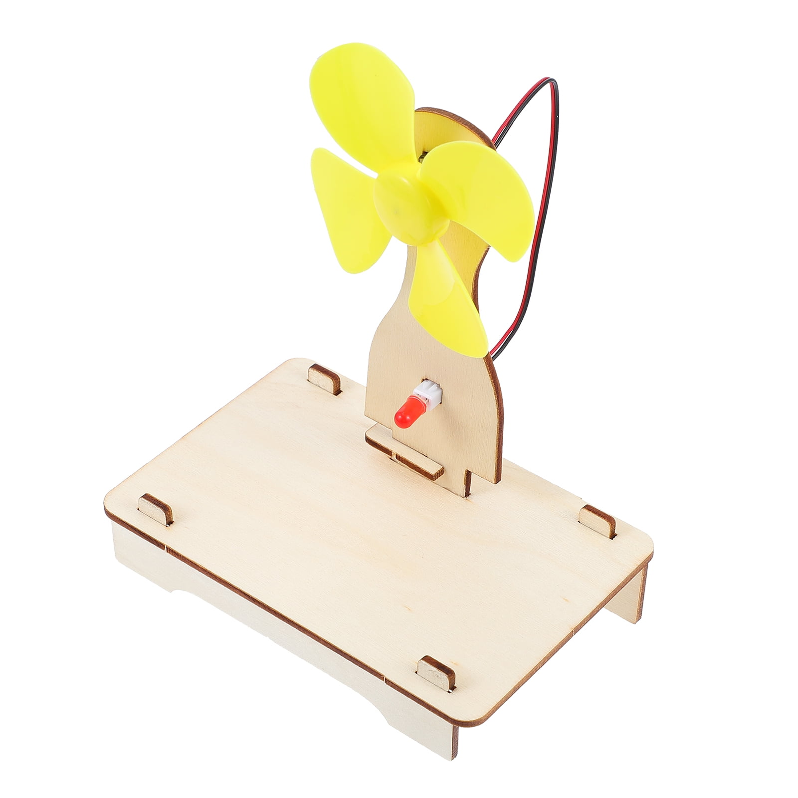 School Wind Driven Generator Turbine Scientific Experiment Windmill Kit ...