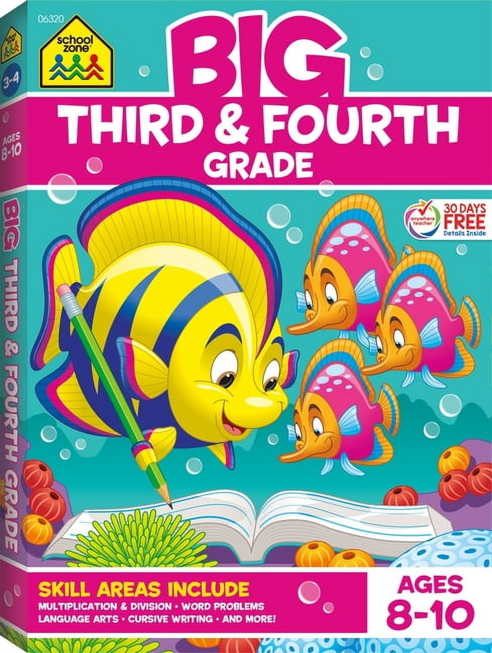 Big Third and Fourth Grade - Walmart.com