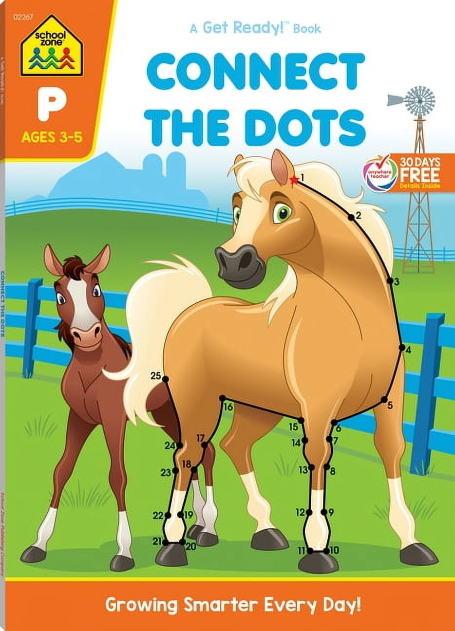 School Zone Connect the Dots Workbook - Walmart.com