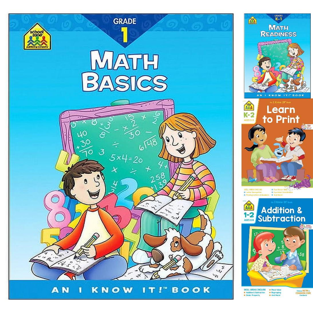 School Zone Curriculum Workbooks - Grade K-2 Handwriting - Walmart.com