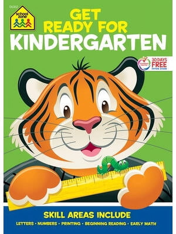 School Zone Get Ready for Kindergarten Workbook - Walmart.com