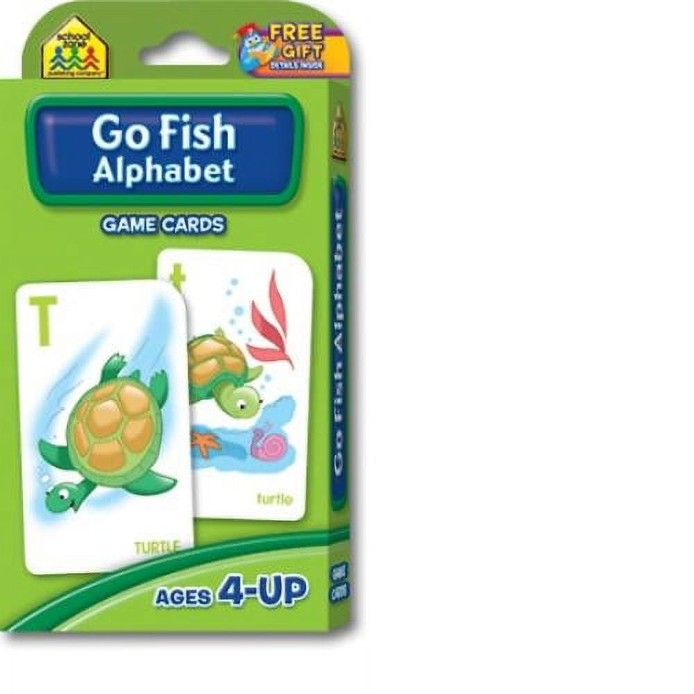 School Zone Go Fish Alphabet Game Cards - Walmart.com