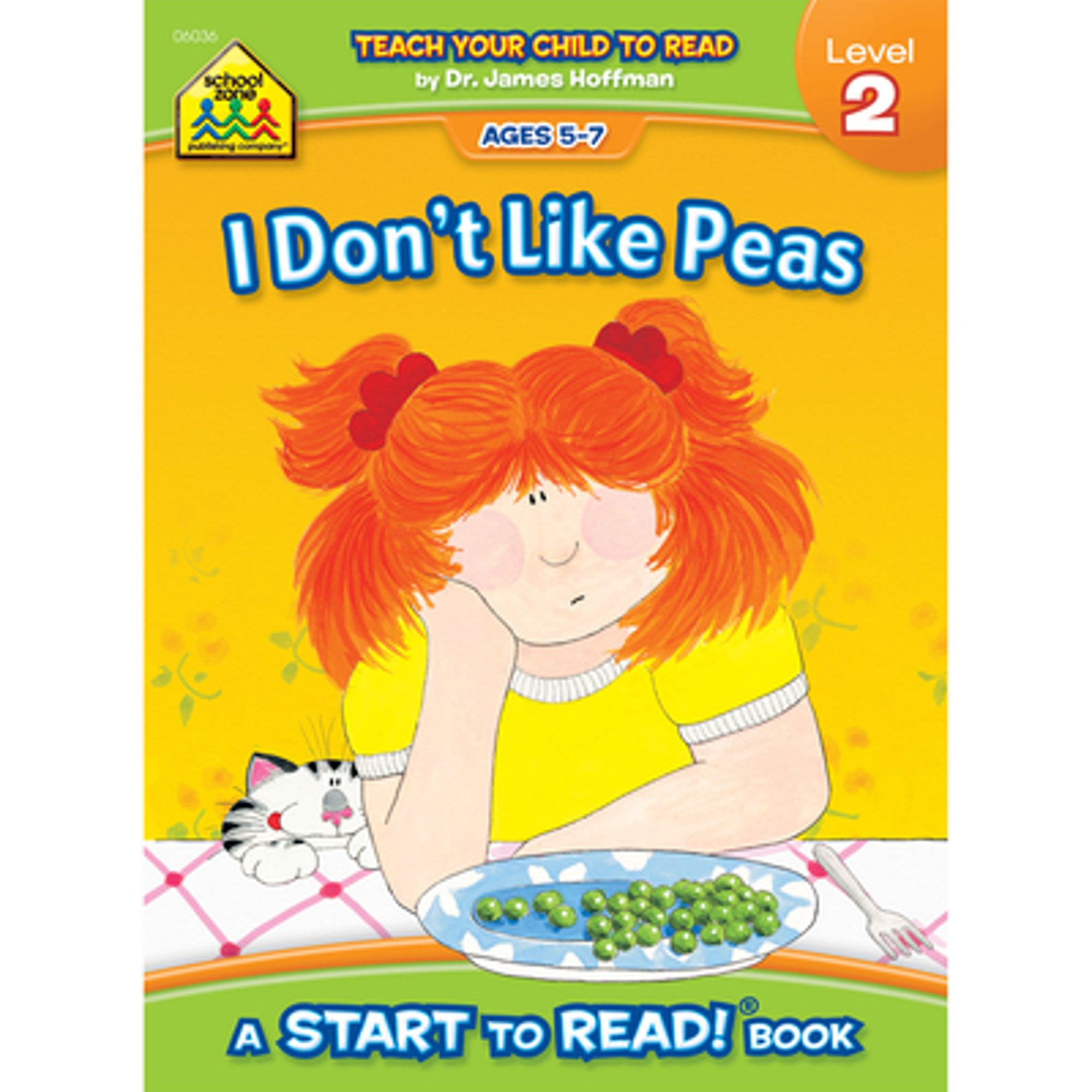 Pre-Owned School Zone - I Dont Like Peas, Start to Read! Book Level 2 ...