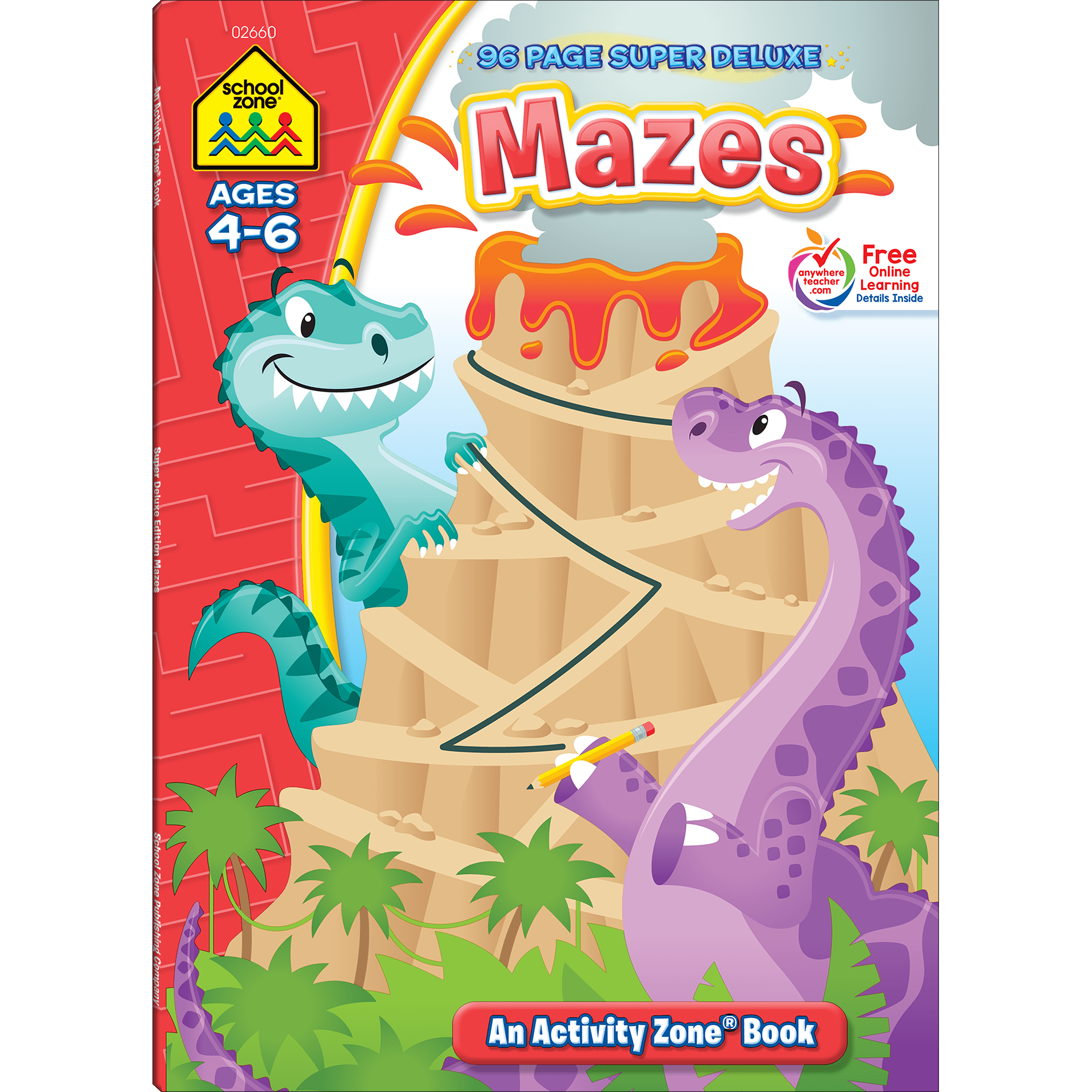 School Zone Mazes 96-Page Workbook - Walmart.com
