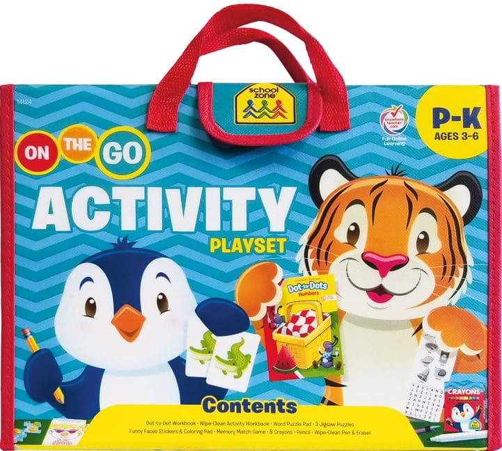 School Zone On The Go Activity Learning Playset - Walmart.com