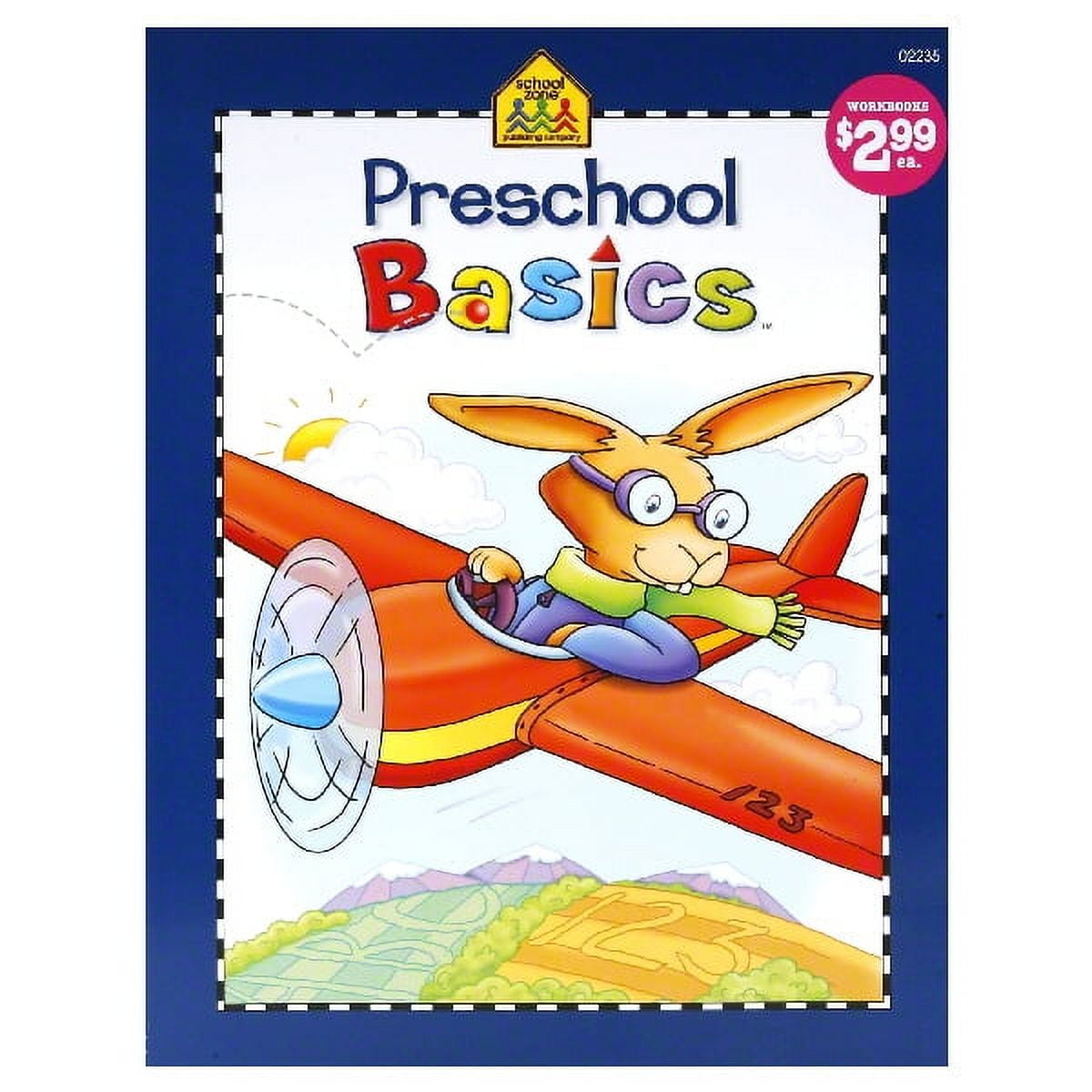 School Zone Preschool Basics Workbook - Walmart.com