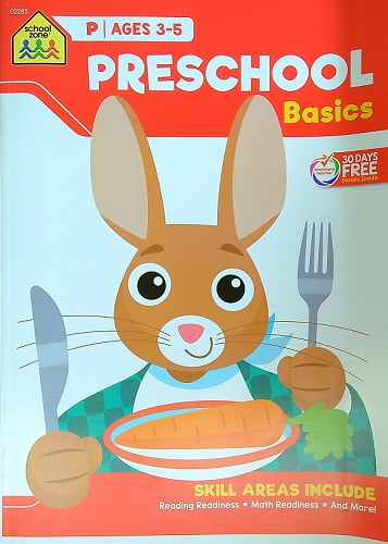 School Zone Preschool Basics Workbook (Walmart Exclusive) - Walmart.com