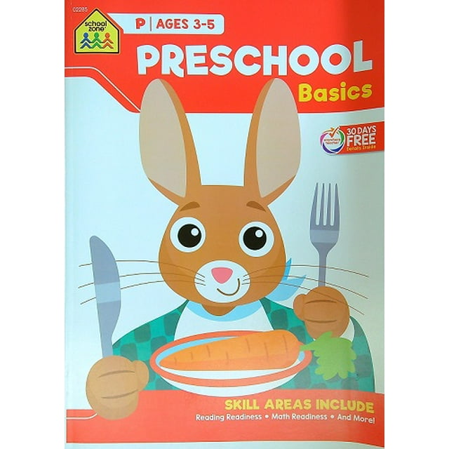 School Zone Preschool Basics Workbook (Walmart Exclusive) - Walmart.com