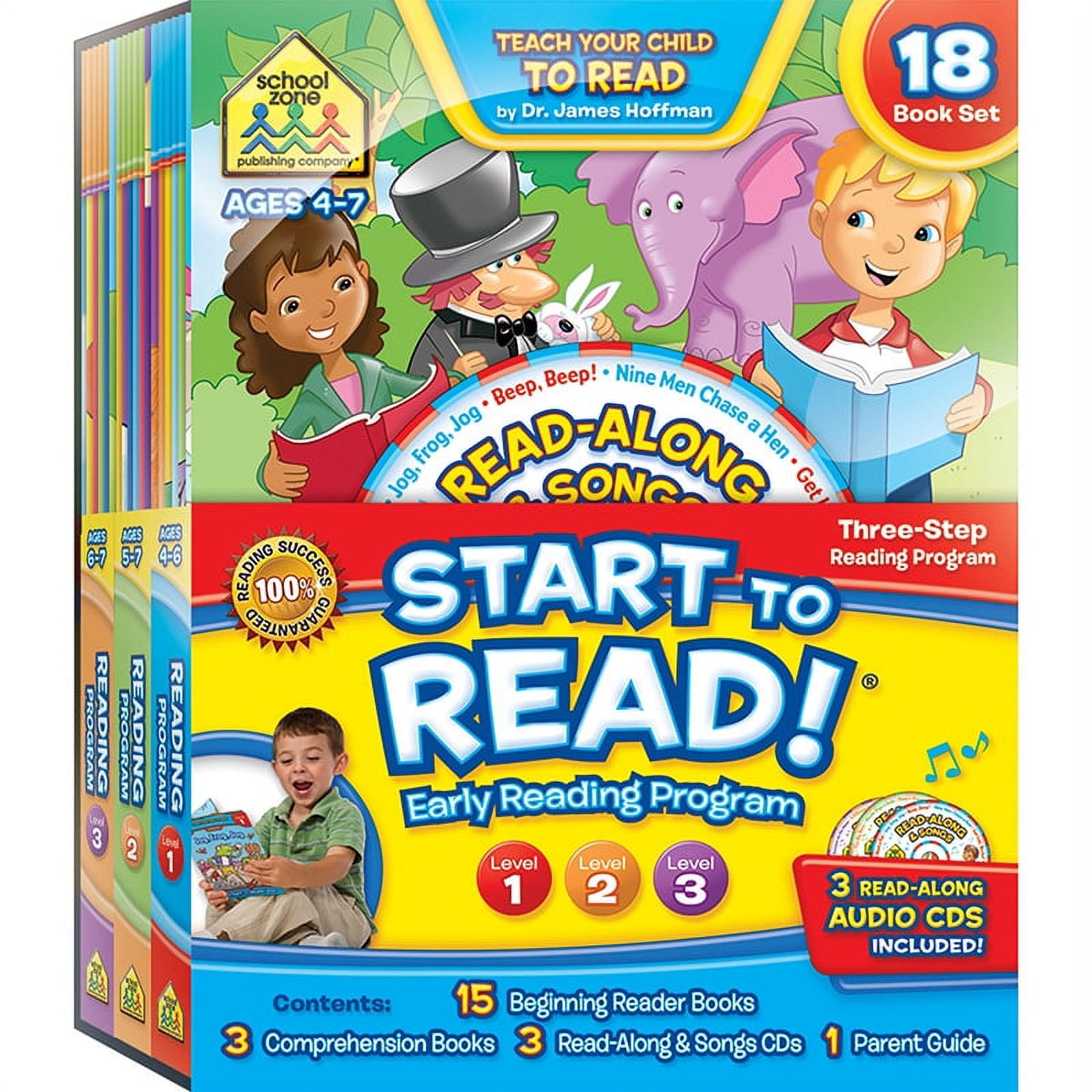 School Zone Publishing SZP08319 Complete Early Reading Program ...