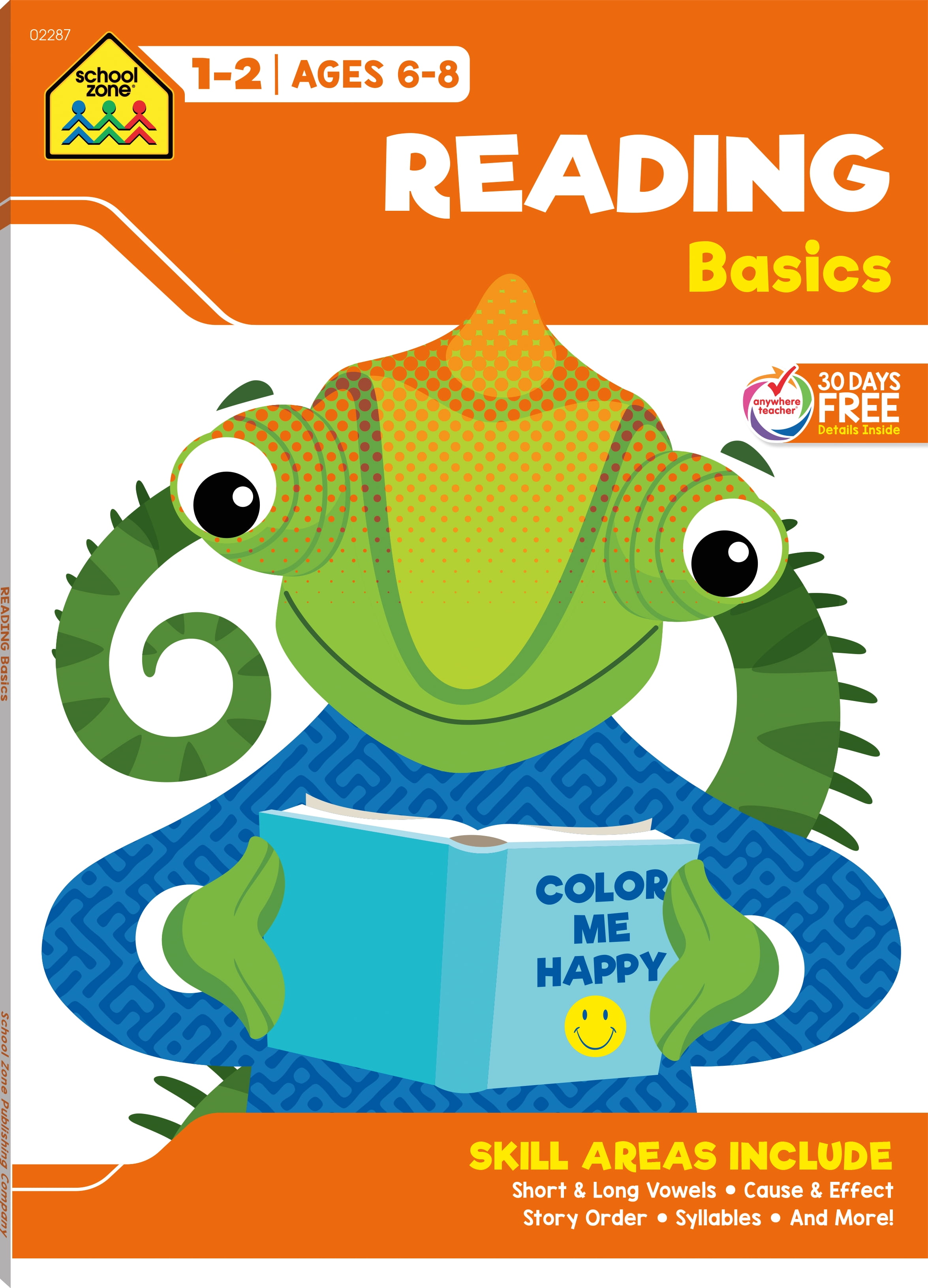 School Zone Reading Basics Workbook (Walmart Exclusive) - Walmart ...
