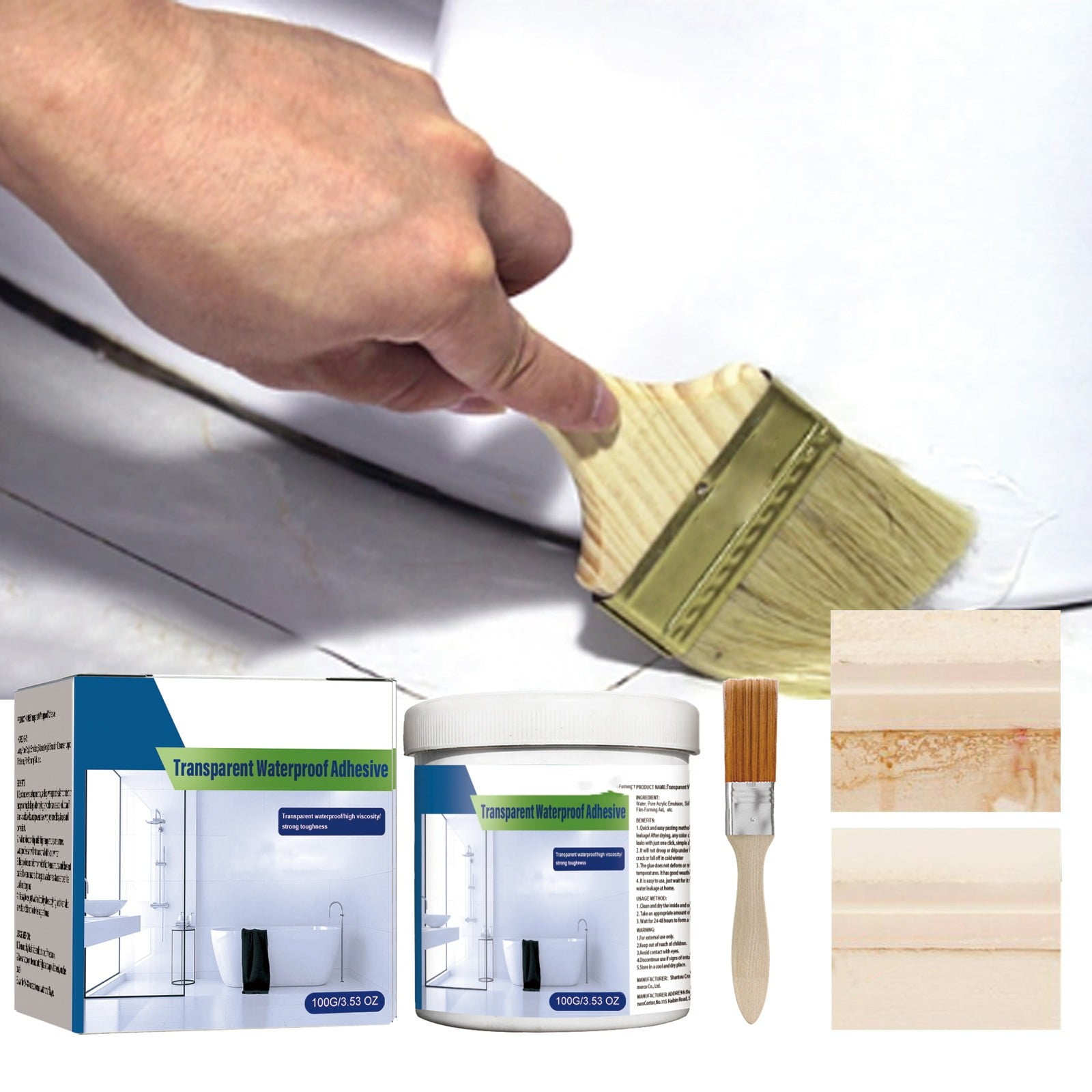 School of Hard Sticker Transparent Coating Insulating Sealant Super ...