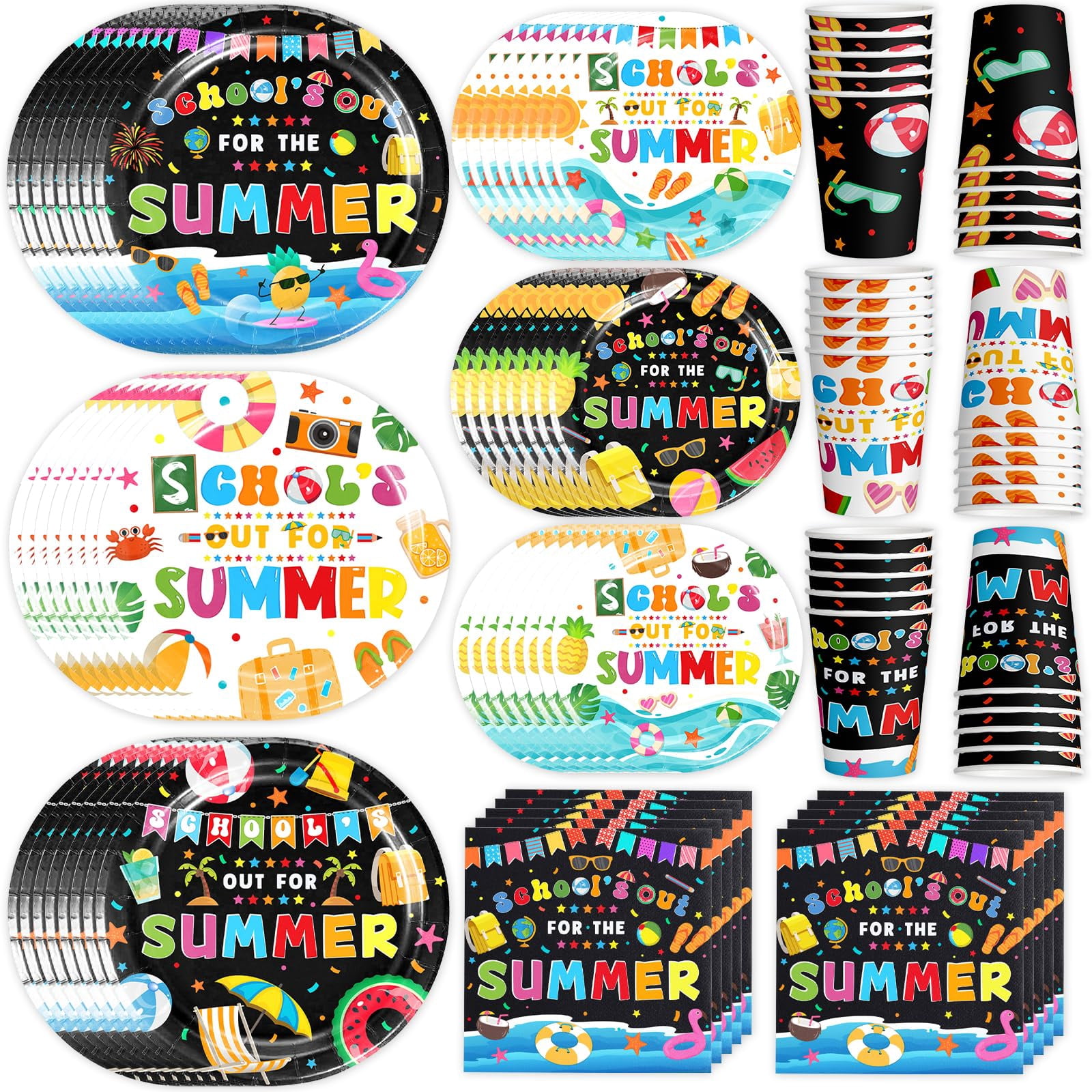 School's out for the Summer Tableware Class End of School Year Party ...
