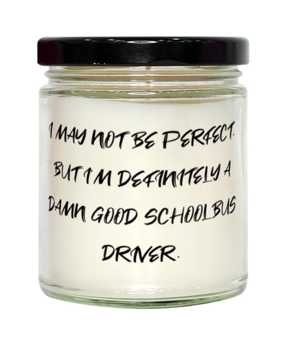 Schoolbus driver Gifts For Coworkers, I MAY NOT BE PERFECT, BUT I'M ...