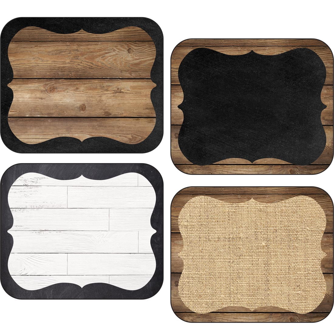 Schoolgirl Style™ Industrial Chic Fancy Signs Name Tags, Pack of 40 ...