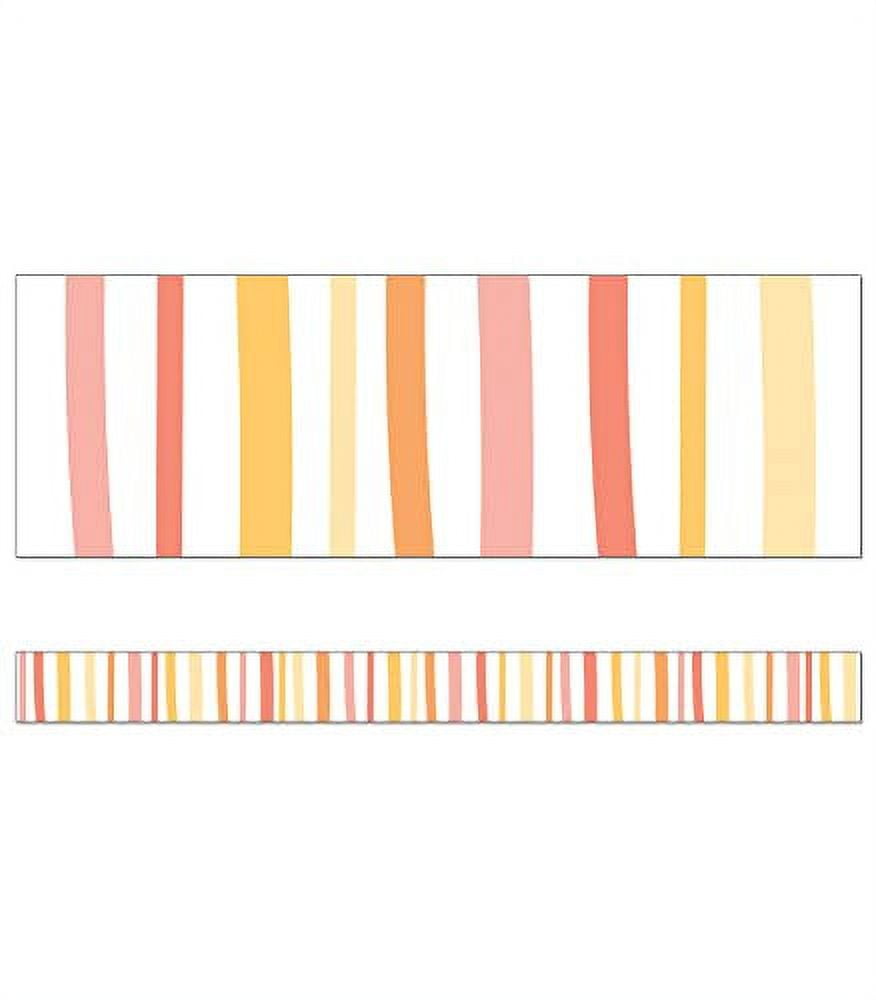 Schoolgirl Style Simply Safari Zebra Print Bulletin Board Borders, 36 ...