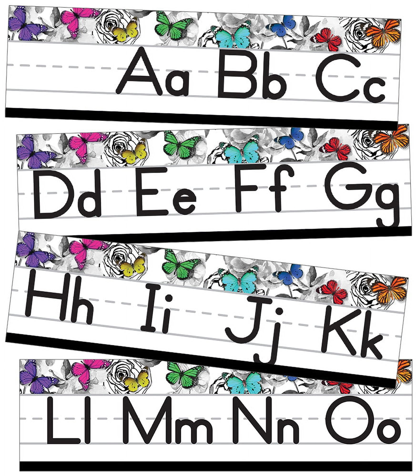 Schoolgirl Style Woodland Whimsy Alphabet Line: Manuscript Mini ...