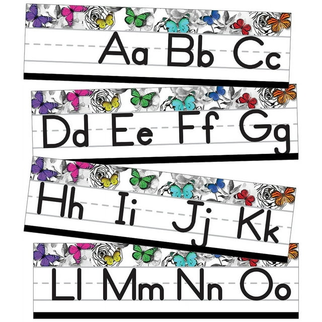 Schoolgirl Style Woodland Whimsy Alphabet Line: Manuscript Mini ...