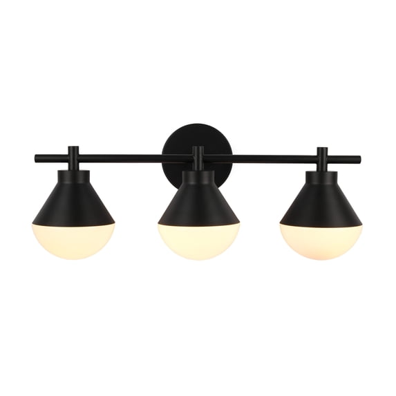 Kenroy Home Schoolhouse 23'' Vanity Light 3-Light Wall Light Fixture ...