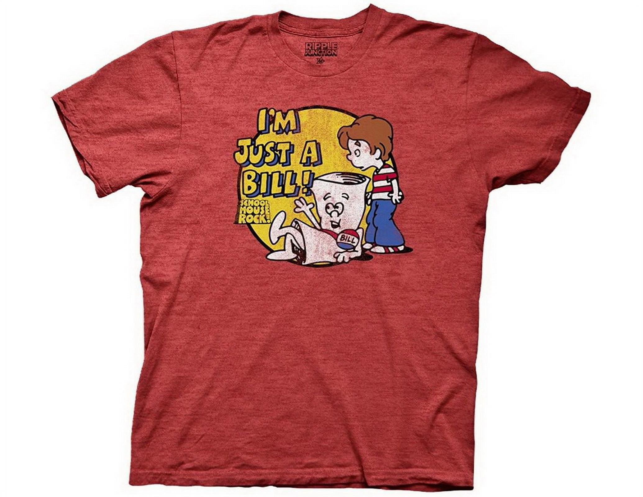 Ripple Junction Schoolhouse Rock! "I'm Just A Bill" Adult T-Shirt ...