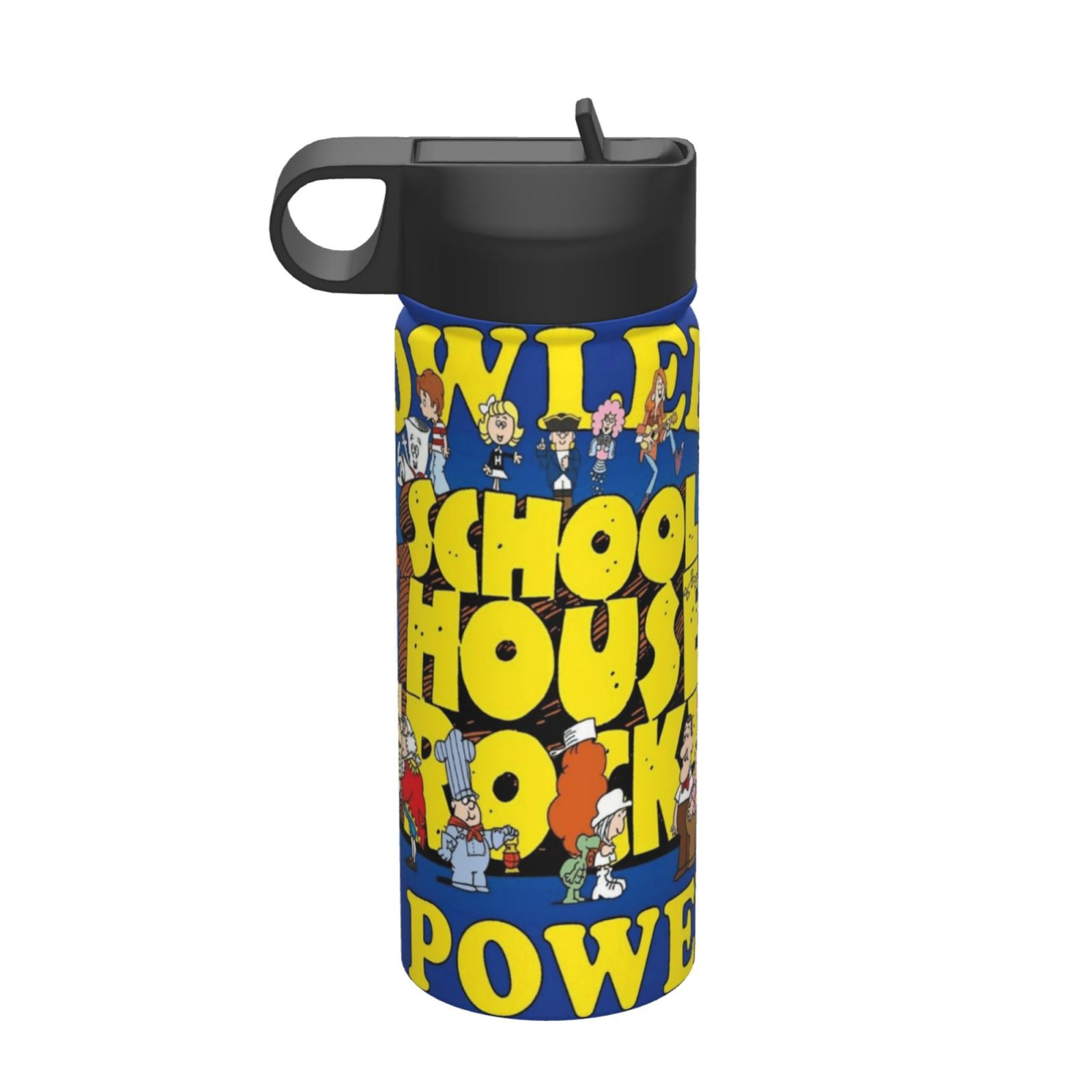 Schoolhouse Rock Kids Insulated Water Bottle With Straw - 18 Oz ...