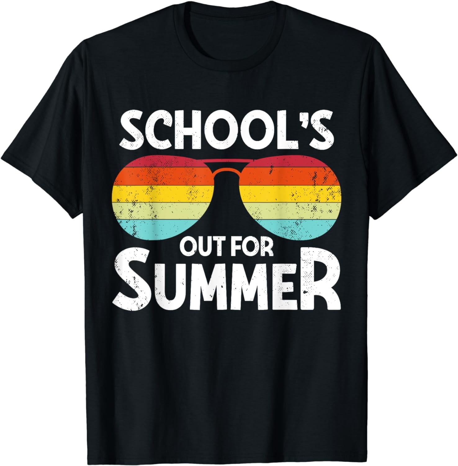Schools Out For Summer Happy Last Day Of School Teacher T-Shirt ...