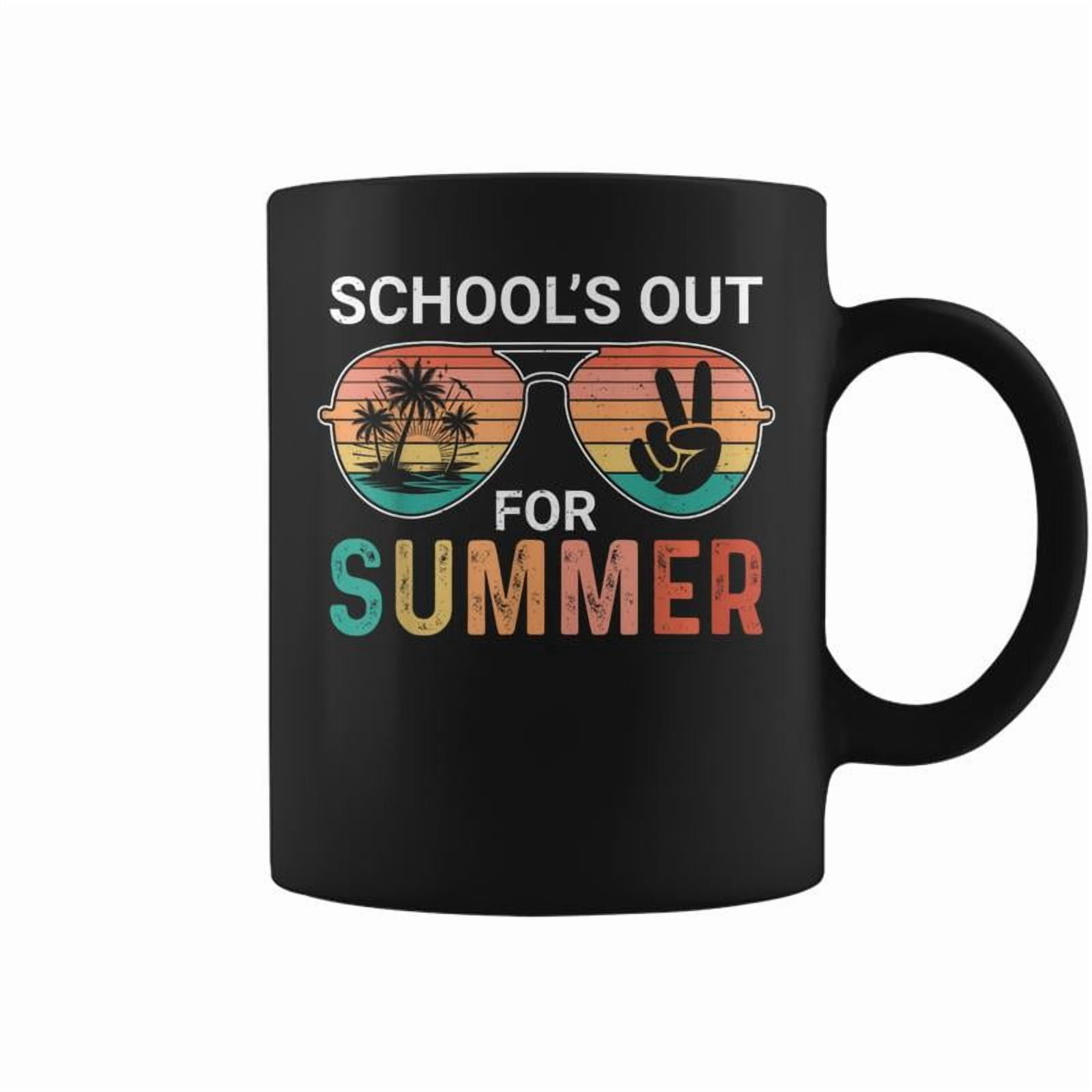 Schools Out For Summer Last Day School Teacher Student Boy Coffee Mugs ...