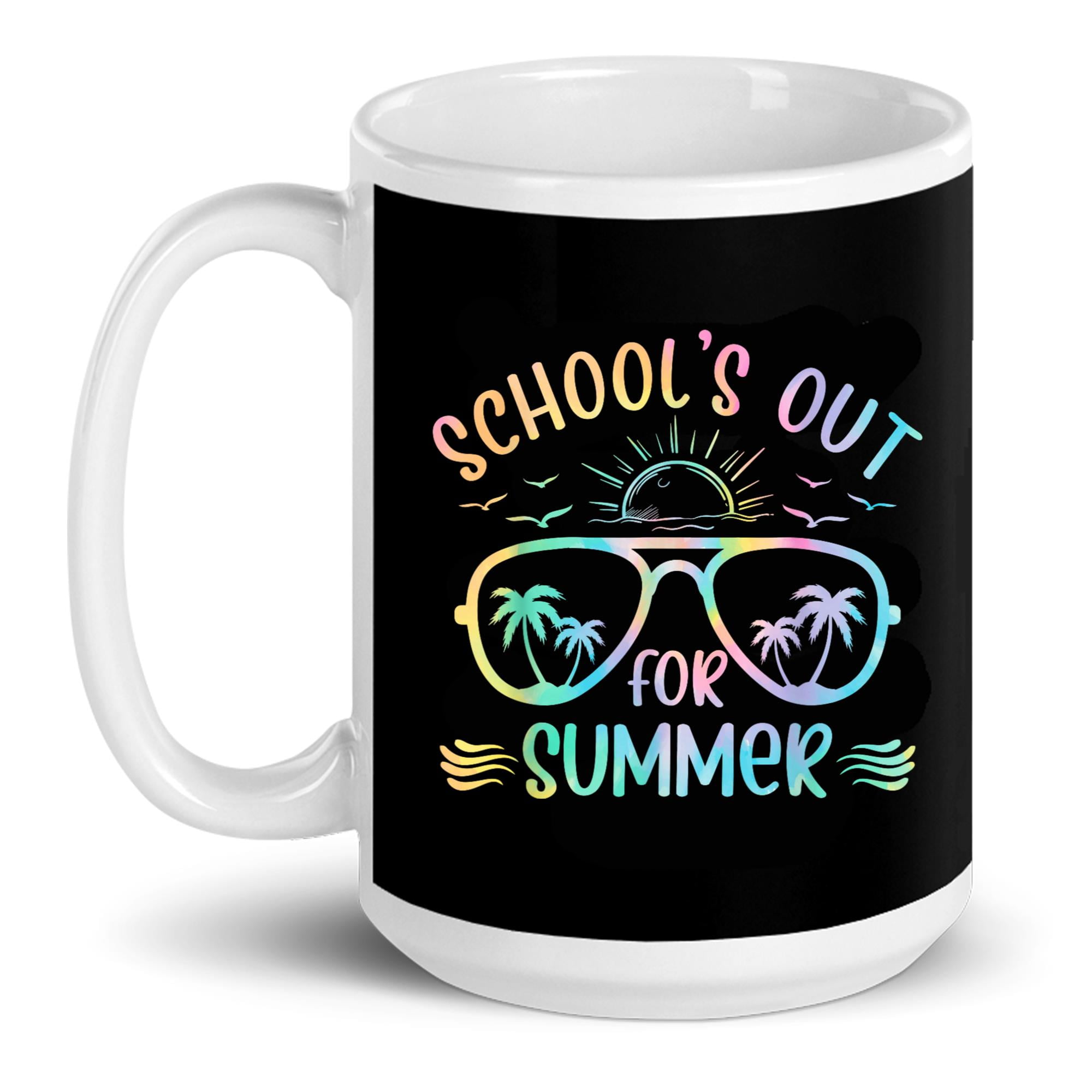 Schools Out For Summer Teacher Student Last Day Of School Gift Ceramic ...