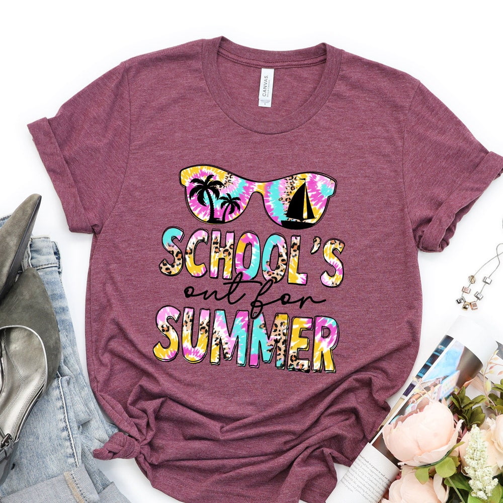 Schools Out For Summer Shirt, Summer Shirt, Vacation Shirt, Teacher ...