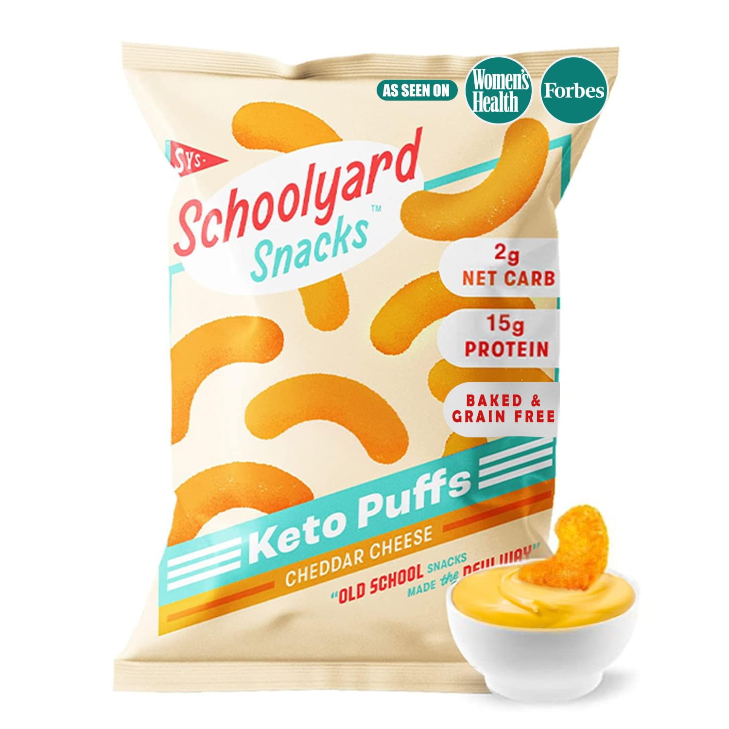 Schoolyard Keto Snacks - YYF14 Low Carb, Low Sugar, Protein Puffs ...