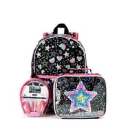 Girls 17"L 3 in 1 Backpack with Matching Lunch Bag & Pencil Case for ...