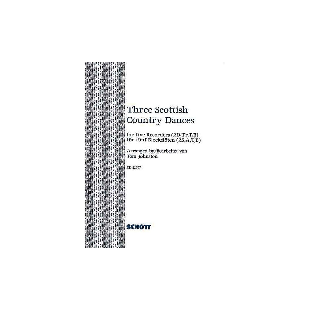 Schott 3 Scottish Country Dances (Score and Parts) Schott Series ...